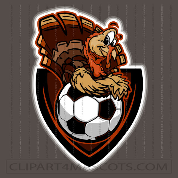 Thanksgiving Soccer Logo | Vector Format | AI EPS PNG JPG